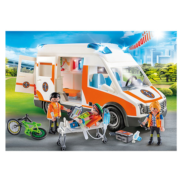 Playmobil 70049 Ασθενοφορο Με Διασωστες - Playmobil (EPI.12319)