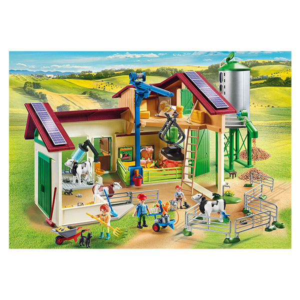 Playmobil 70132 Μεγαλη Φαρμα Με Ζωα Και Σιλο - Playmobil (EPI.12348)