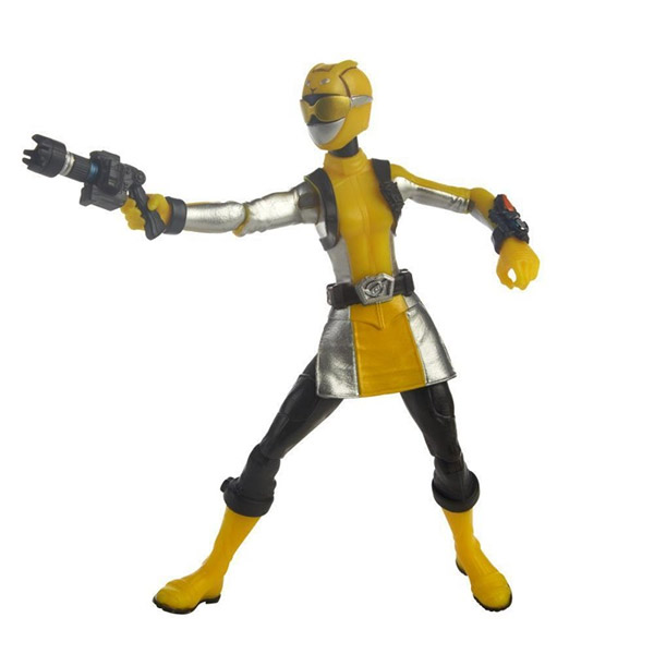 Sabans Power Rangers: Beast Morphers - Yellow Ranger Action (15cm ...