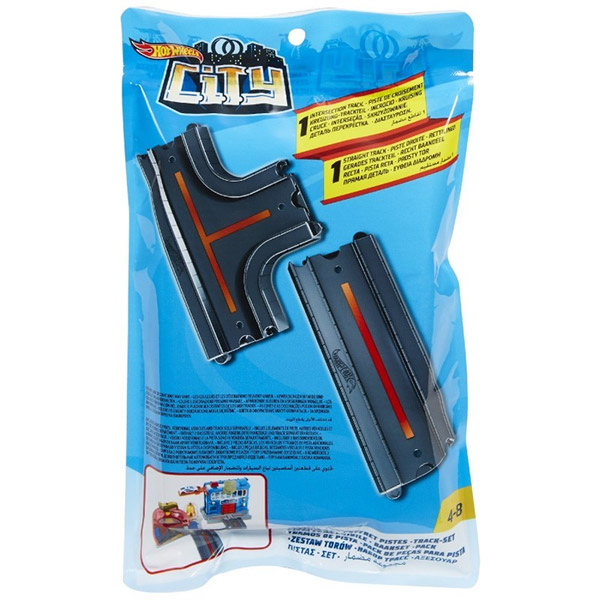 Hot Wheels City Track Pack - 1 Intersection Track (gbk38) - Μινιατουρες ...
