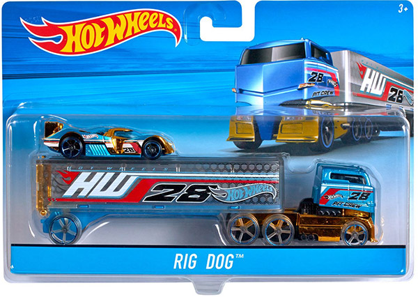Hot Wheels Super Rigs - Rig Dog (bdw55) - Μινιατουρες αυτοκινητων (EPI ...
