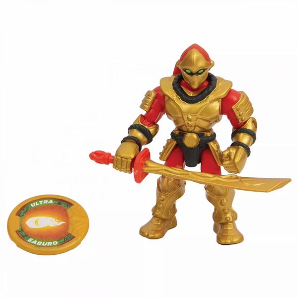 Gormiti: Fire Tribe - Ultra Saburo Action Figure (8cm) (gre16) - Ηρωες ...