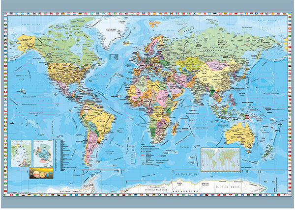 Παζλ 1000pz Πολιτικος Χαρτης Κοσμου - Puzzle (EPI.15159)