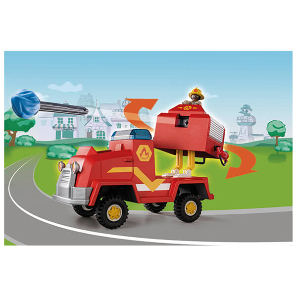 Playmobil 70914 D.o.c. - Οχημα Πυροσβεστικης Με Κανονι Νερου ...
