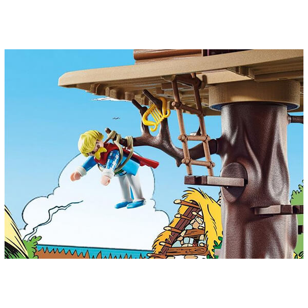 Playmobil 71016 Asterix : Το Δεντροσπιτο Του Βαρδου Κακοφωνιξ ...