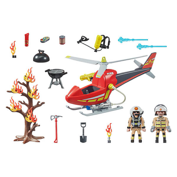 Playmobil 71195 Ελικοπτερο Πυροσβεστικης - Playmobil (EPI.17562)