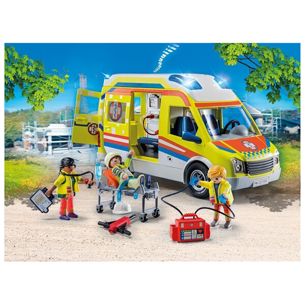 Playmobil 71202 Ασθενοφορο Με Διασωστες - Playmobil (EPI.17712)