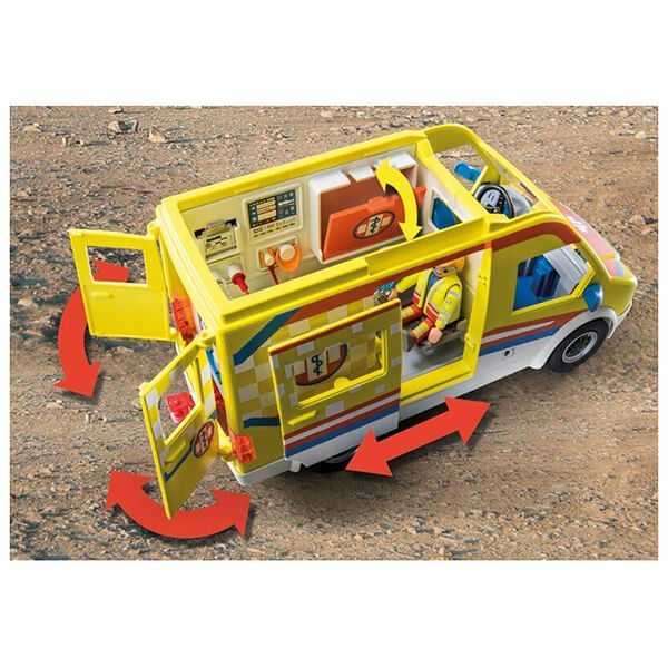 Playmobil 71202 Ασθενοφορο Με Διασωστες - Playmobil (EPI.17712)