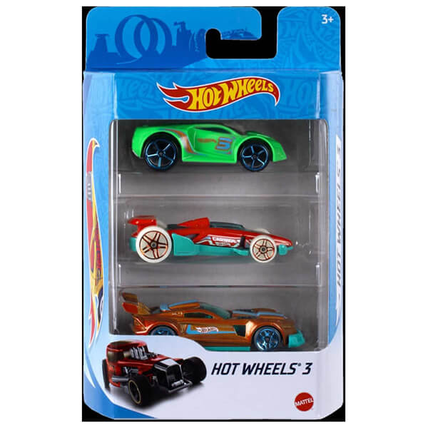 Αυτοκινητακια Hot Wheels Σετ Των 3 - Μινιατουρες αυτοκινητων (EPI.18227)