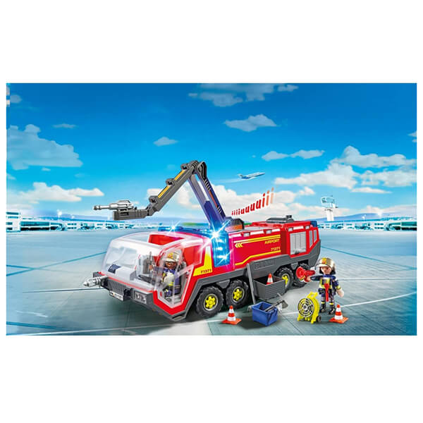 Playmobil 71371 Πυροσβεστικο Οχημα Με Φωτα Ηχο & Πυροσβεστικο Κανονι ...