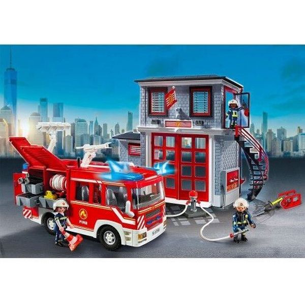 Playmobil 71603 Αρχηγειο Και Όχημα Πυροσβεστικης - Playmobil (EPI.20656)