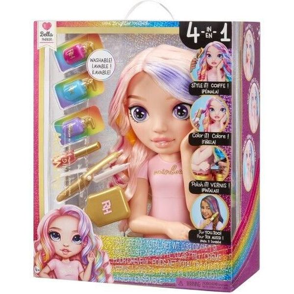 Mga Rainbow High: Styling Head - Bella Parker - Ηρωες (EPI.22232)