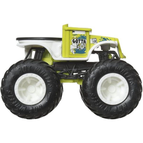 Hot Wheels: Monster Trucks Really Gotta-go Hwmt Back To Basics Die-cast ...