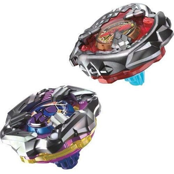 Hasbro Bey Blade X Array Dual Pack - Array Beat Tyranno Knife Shinobi ...