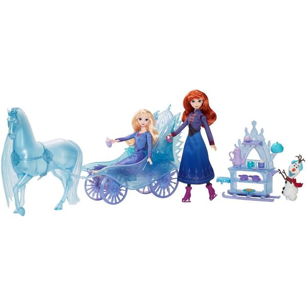 Mattel Disney: Frozen Fashion Dolls - Elsa & Nokk Adventure Carriage ...