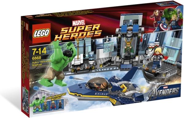 Lego Super Heroes 6868 Hulk Helicarrier Breakout - Lego (EPI.00880)