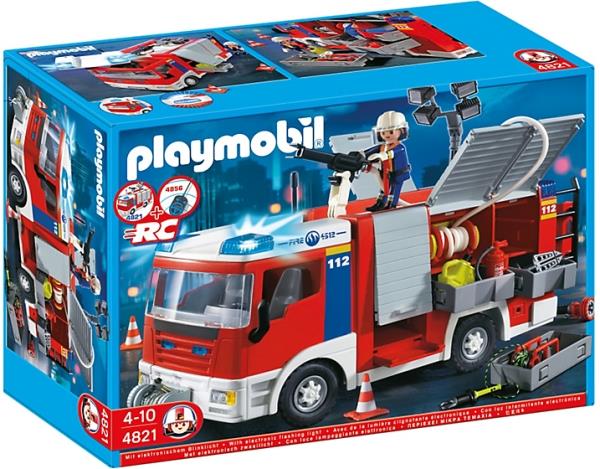Playmobil 4821 Fire Engine-πυροσβεστικο Οχημα Υποστηριξης - Playmobil ...