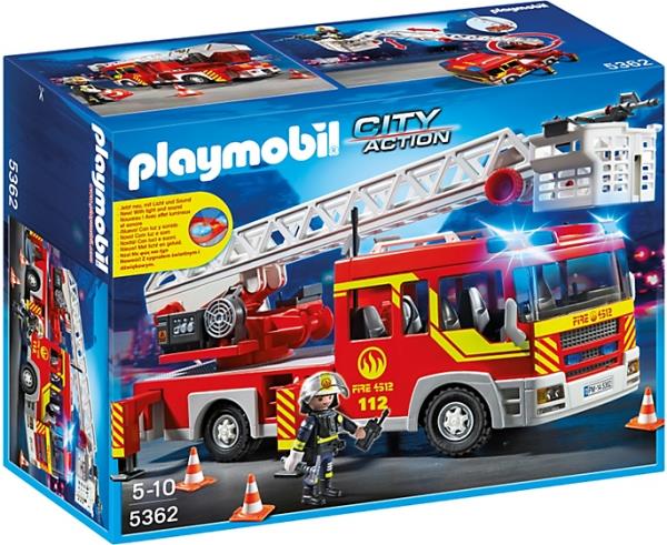 Playmobil 5362 Πυροσβεστικο Οχημα Με Τηλεσκοπικη Σκαλα - Playmobil (EPI ...