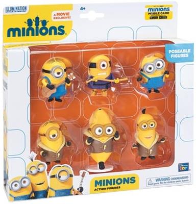 Minions Pack 6 Figures - Ηρωες (EPI.04485)