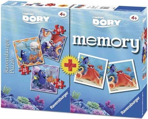 Επιτραπεζιο Memory Ψαχνοντας Την Ντορι & Παζλ 3 Σε 1 Ψαχνοντας Την ...