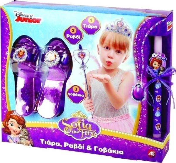 As Disney Junior Σοφια Η Πριγκιπισσα Λαμπαδα - Τιαρα, Ραβδι & Γοβακια ...