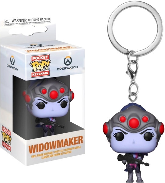Funko pocket pop! Overwatch - Widowmaker Keychain Vinyl Figure (gaming ...
