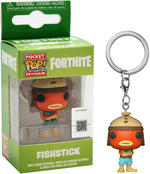 Funko Pocket Pop! Fortnite - Fishstick Vinyl Figure Keychain (gaming ...