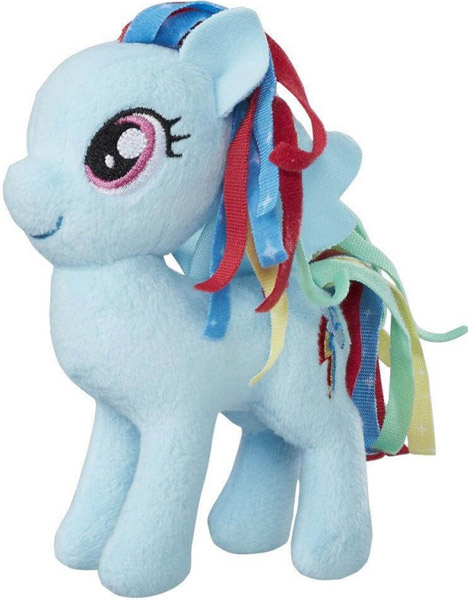 Hasbro My Little Pony - Rainbow Dash Plush Toy (13cm) (c0102eu41 ...