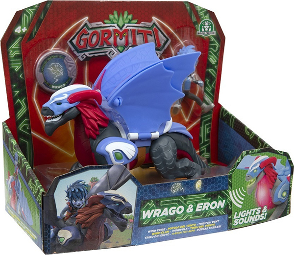 Gormiti Hyper Beasts Wind Tribe Wrago Eron (lights&sound) (gre05000 ...