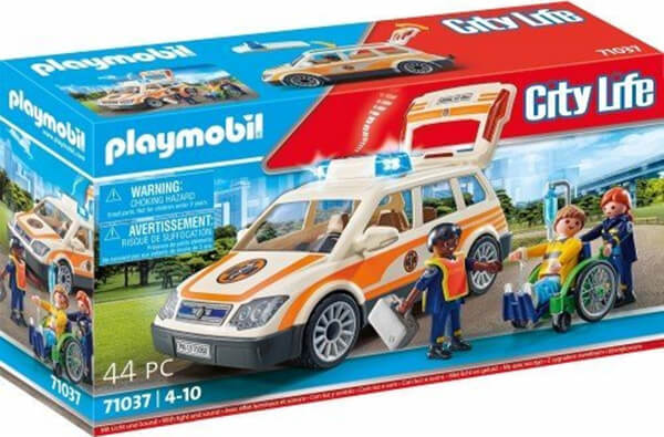 Playmobil 71037 Όχημα Πρωτων Βοηθειων Με Διασωστες - Playmobil (EPI.17062)