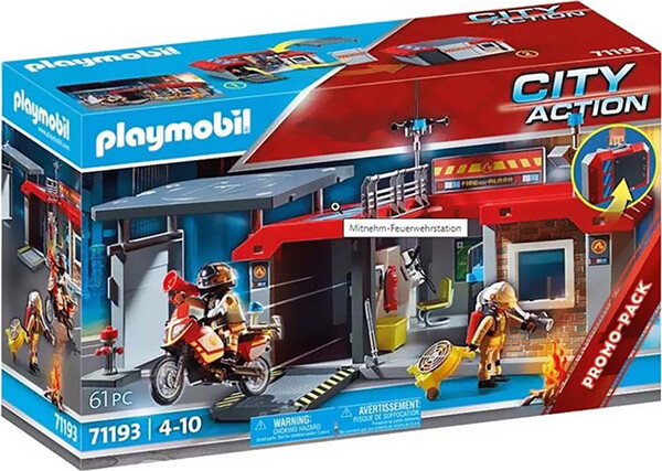 Playmobil 71193 Πυροσβεστικος Σταθμος - Playmobil (EPI.17560)