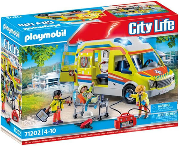 Playmobil 71202 Ασθενοφορο Με Διασωστες - Playmobil (EPI.17712)