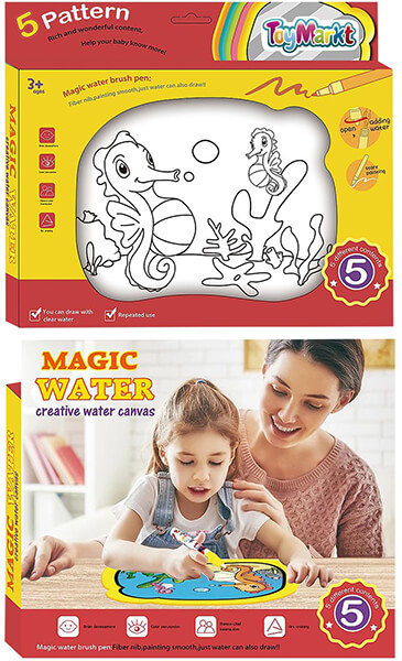 Magic Water Ζωγραφικη Κοσμος Της Θαλασσας 30x26x3.5cm - Εκπαιδευτικα ...