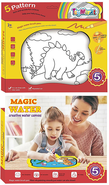 Magic Water Ζωγραφικη Δεινοσαυροι 30x26x3.5cm - Εκπαιδευτικα (EPI.18540)