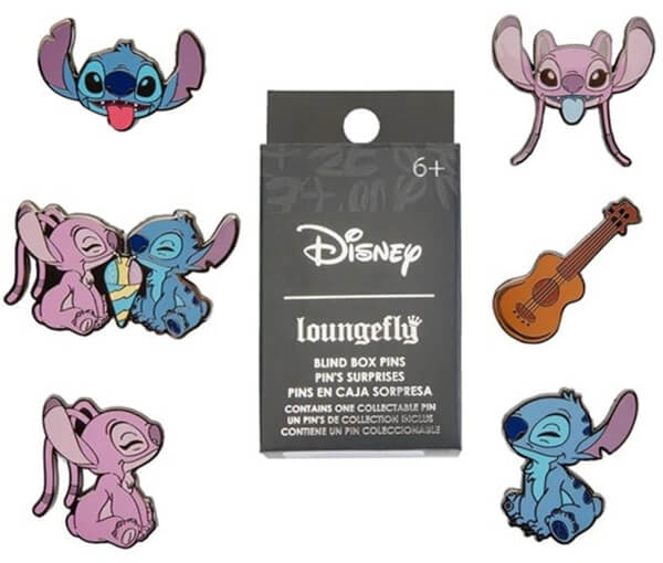 Funko Loungefly Blind Box Enamel Pins: Stitch And Angel - Ηρωες (EPI.18705)