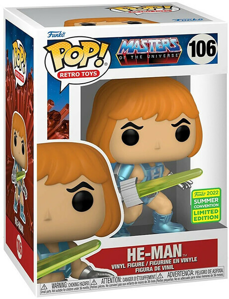 Funko Pop! Retro Toys Masters Of The Universe - He-man #106 Vinyl Figure - Ηρωες (EPI.19041)