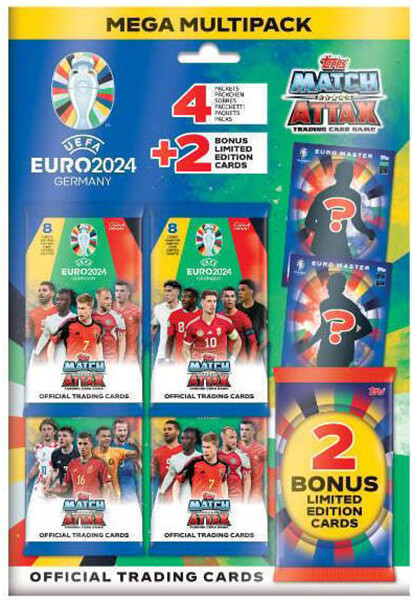 Topps Euro 2024 Cards Mega Multipack - Ηρωες (EPI.21161)
