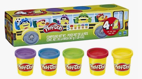 Hasbro Play-doh: Back To School 5 Pack - Play doh (EPI.21922)
