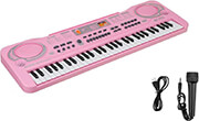 Παιδικο Πιανο 61 Πληκτρων Με Μικροφωνο Ροζ Cj-1920246 - Εκπαιδευτικα ...