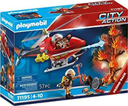 Playmobil 71195 Ελικοπτερο Πυροσβεστικης - Playmobil (EPI.17562)