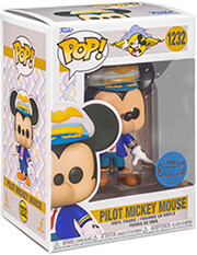 Funko Pop! Disney: Pilot Mickey Mouse (special Edition) #1232 Vinyl ...