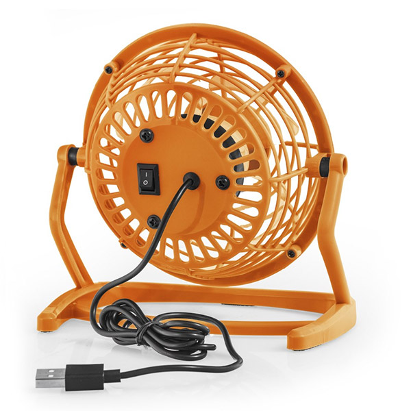 Ανεμιστηρας Usb Mini Trotec Tve1 10 Cm Πορτοκαλι - Ανεμιστηρες (HAP.003697)
