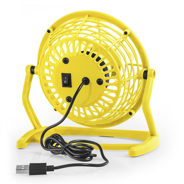 Ανεμιστηρας Usb Mini Trotec Tve1 10 Cm Κιτρινο - Ανεμιστηρες (HAP.003699)