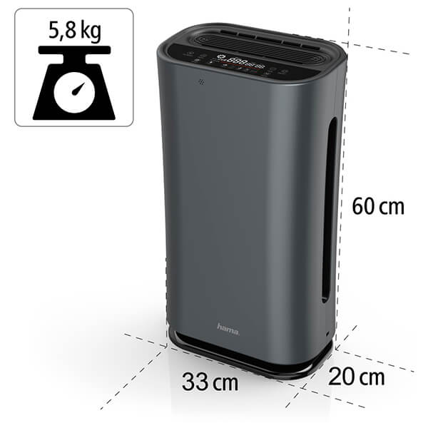 Καθαριστης Αερα Hama 186436 Basic 45 W - Ιονιστες-καθαριστες αερα (HAP ...