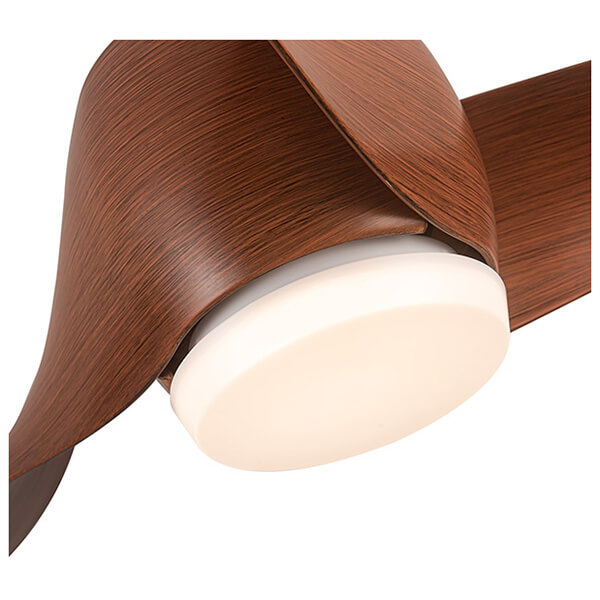 Ανεμιστηρας Οροφης 35w Eurolamp 300-25031 Χρωμα Ξυλου Με Led Φως Και ...