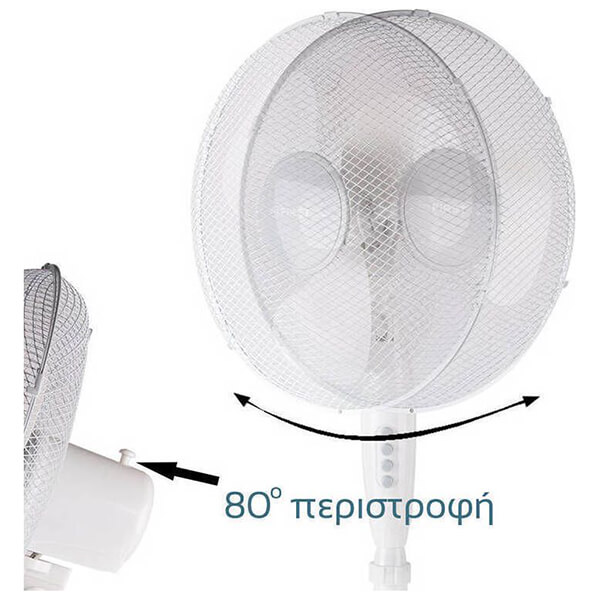 Ανεμιστηρας First Austria Fa-5553-1 Array Δαπεδου Με 3 Ταχυτητες 40cm ...