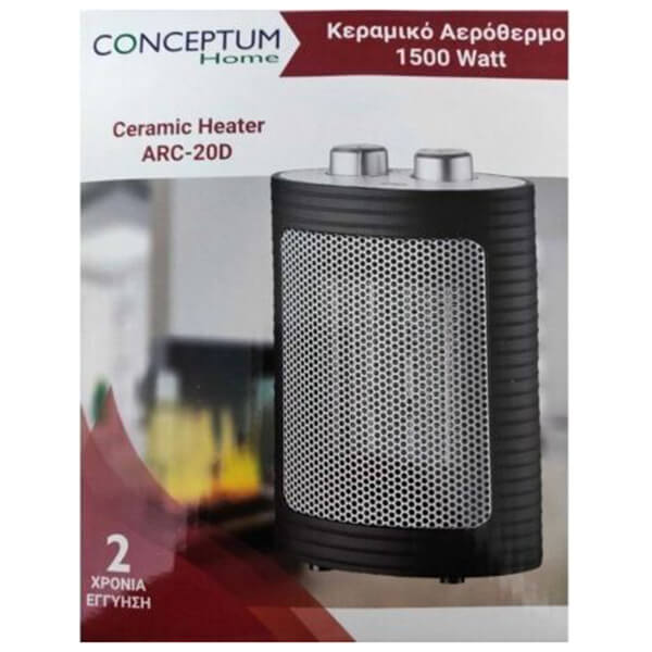 Αερoθερμο 1500w Conceptum Arc-20d Κεραμικο - Αεροθερμα (HAP.005450)
