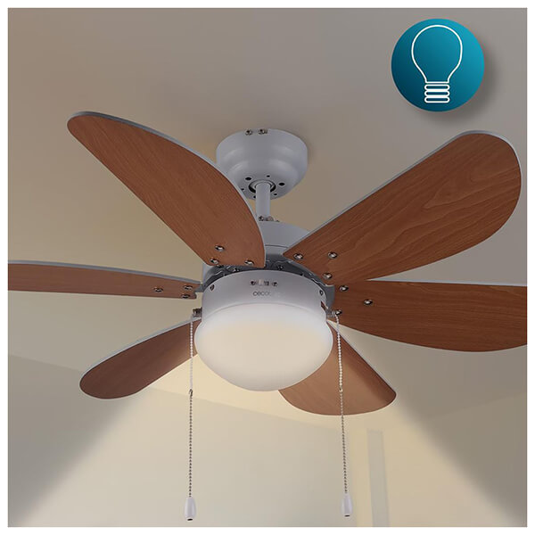 Ανεμιστηρας Οροφης 50w 2σε1 Cecotec Cec-05939 Με Φως Energysilence Aero ...