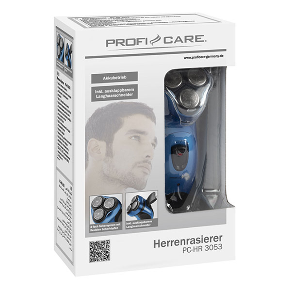 Ξυριστικη Μηχανη Προσωπου Profi Care Pc-hr 3053 Blue - Ξυριστικες ...