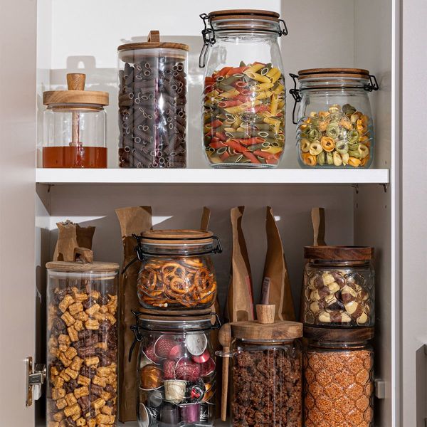 Estia Δοχειο Αποθηκευσης Acacia Γυαλινο 1000ml Με Κλιπ Καπακι 01-23904 ...